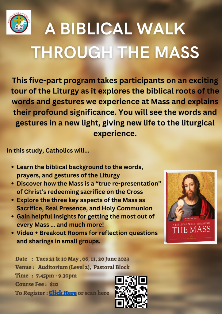 Faith Formation – Novena Church, Church of St. Alphonsus, Singapore